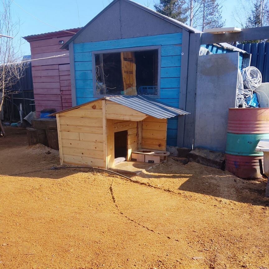 Будка для большой собаки утепленная