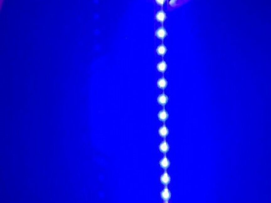 Новая лампа диодная для аквариума голубая