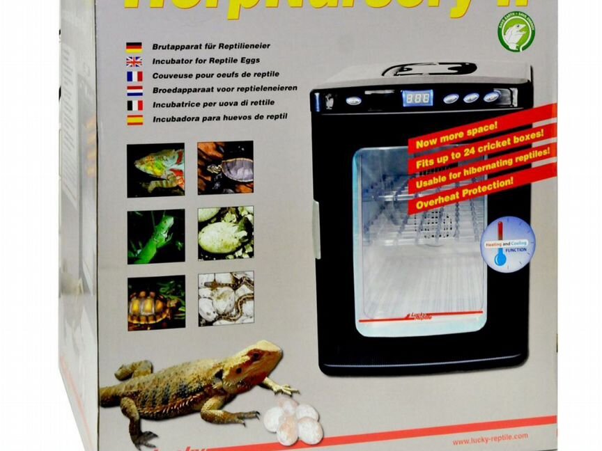 Инкубатор для яиц Рептилий Lucky Reptile HR 2