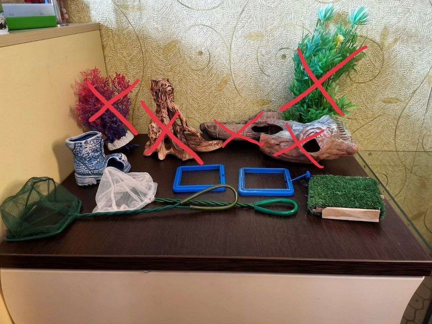 Украшения для аквариума