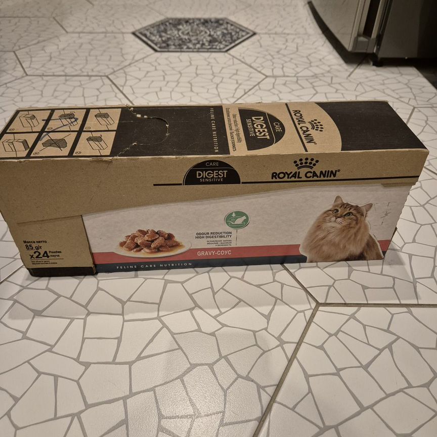 Влажный корм для кошек royal canin digest(коробка)