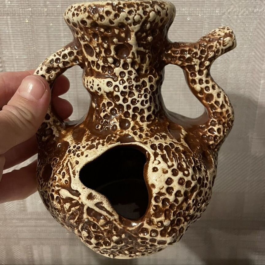 Керамический кувшин для аквариума