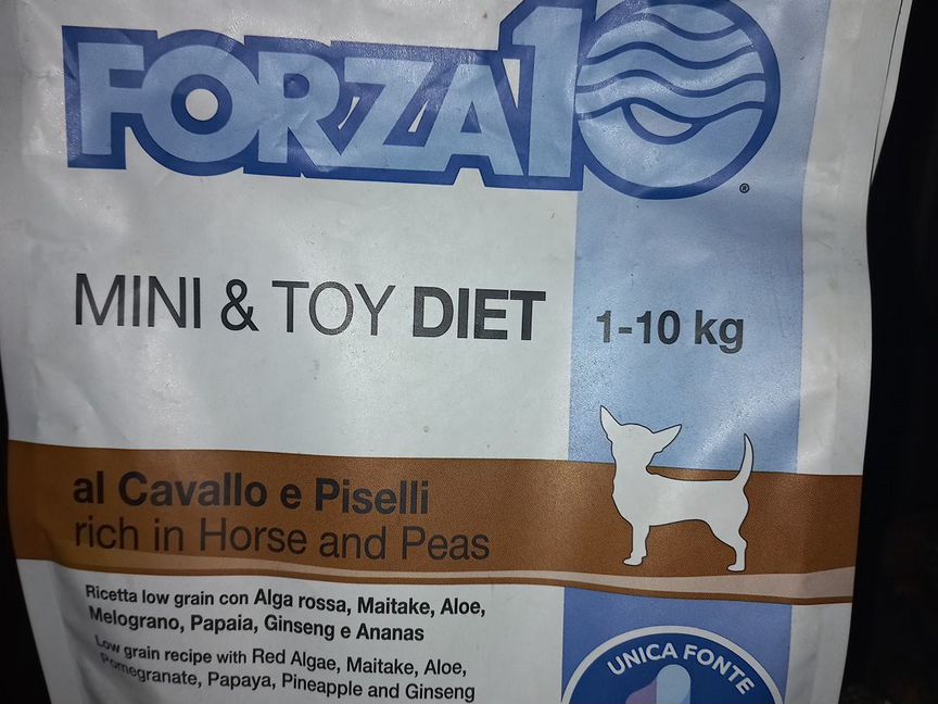 Forza 10 корм для собак с кониной