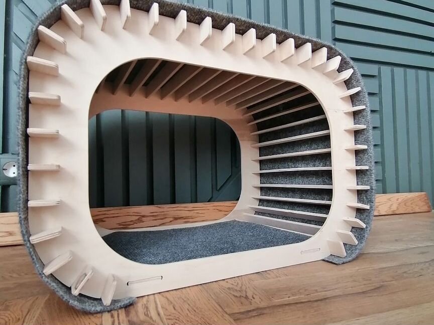 Когтеточка домик для кошки