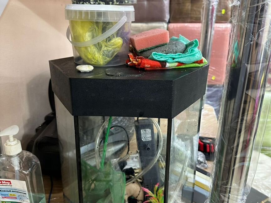 Аквариум и всё что есть в нём бу