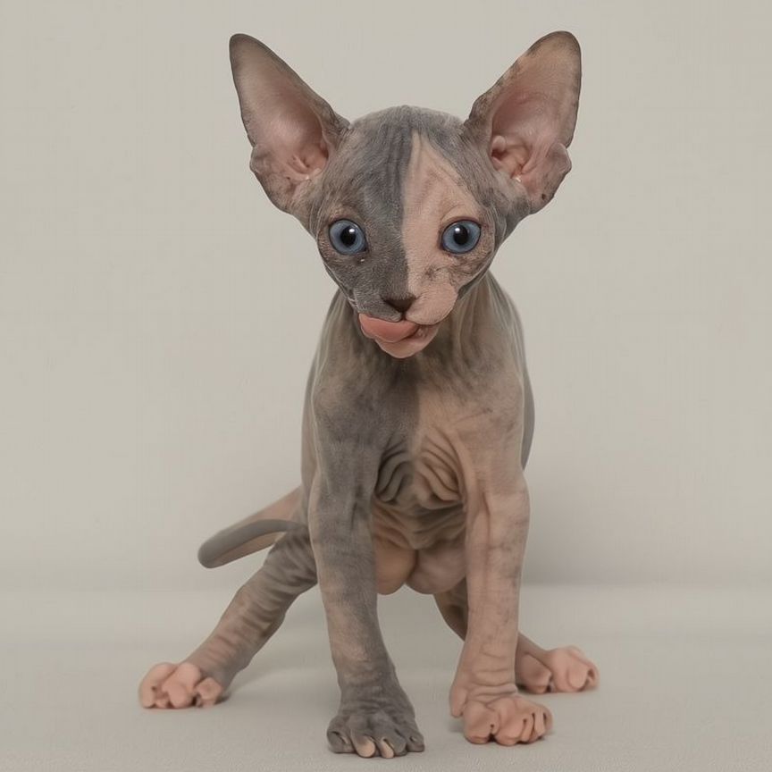 Канадский сфинкс котёнок