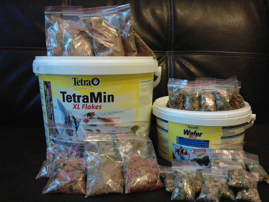 Корм для рыб,сомов(фасовка)