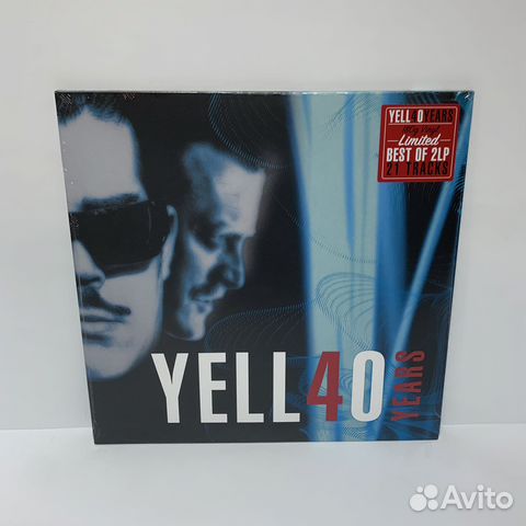 Yello - Yello 40 years 2LP vinyl купить в Москве | Хобби и отдых | Авито