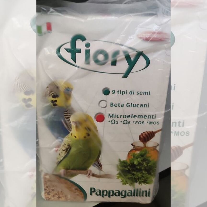 Корм для волнистых попугаев