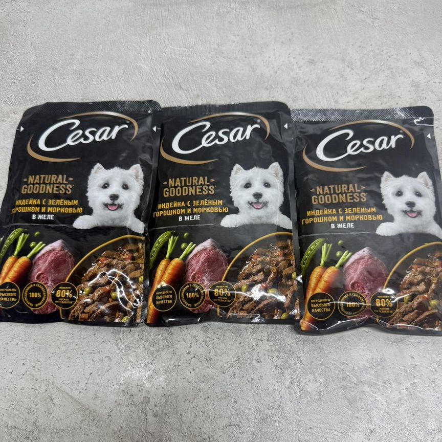 Корм жидкий для собак Cesar