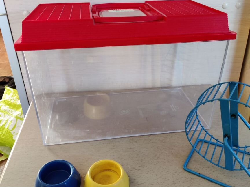 Клетка для грызунов пластиковая