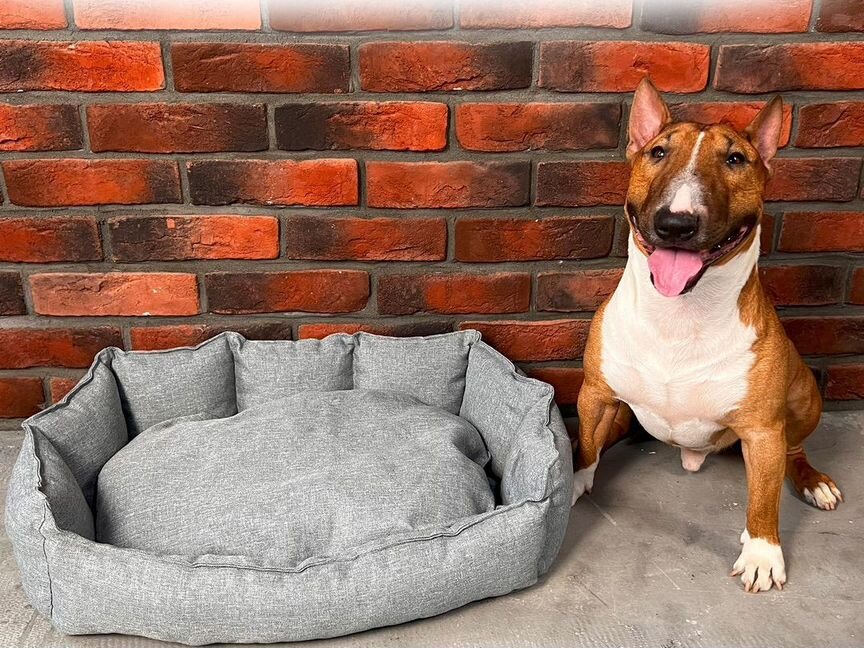 Лежанка доя собак и кошек - серая