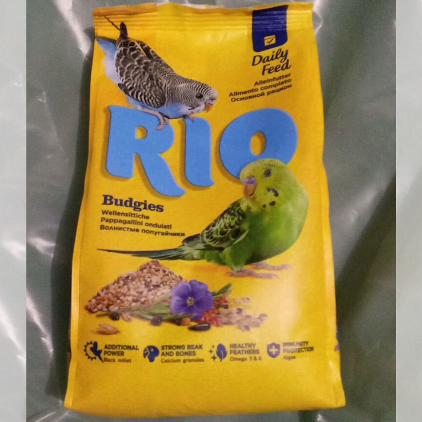 Корм Rio для волнистых попугаев