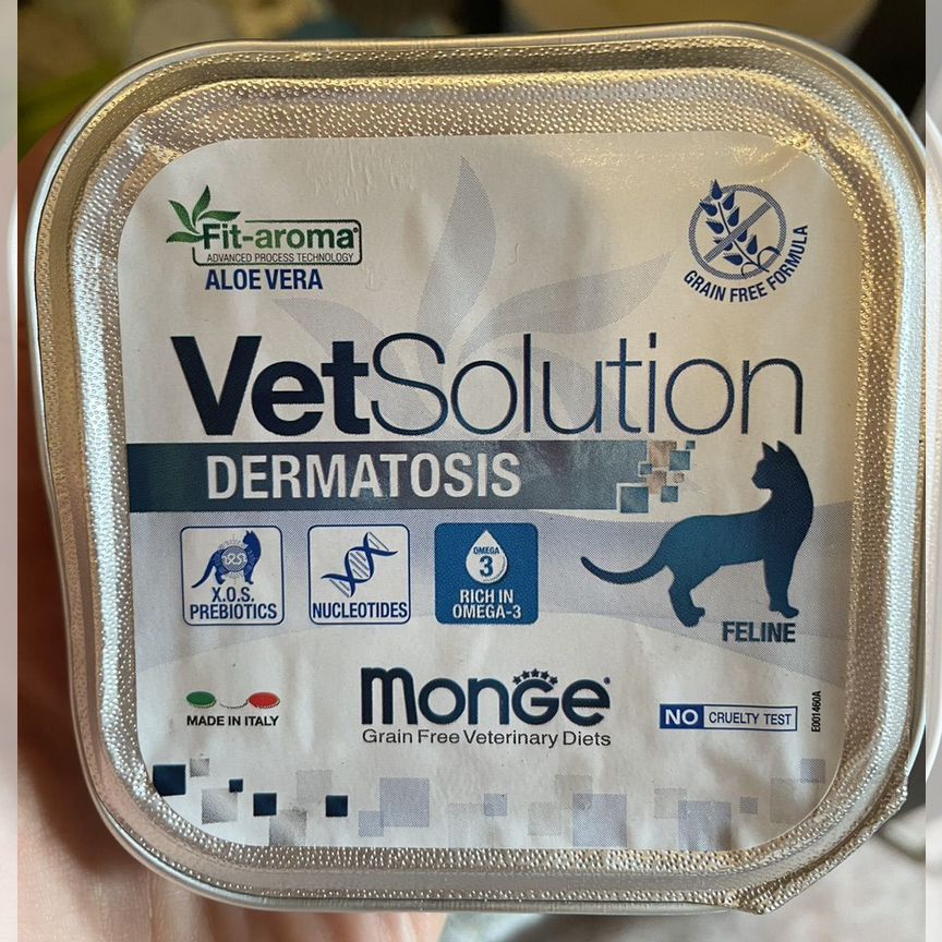 Monge Cat Dermatosis 100 гр влажный