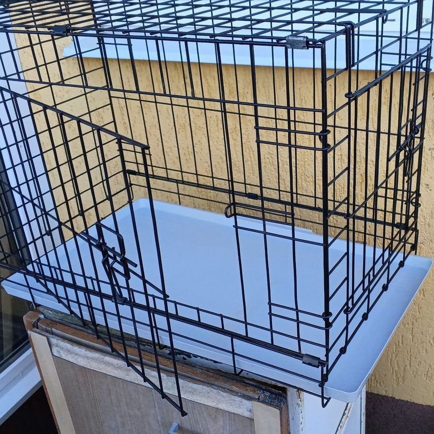 Клетка для собак средних с поддоном 40 50 70