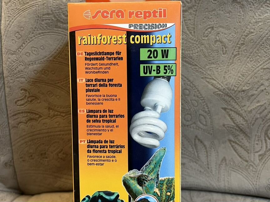 Уф лампа sera 5%