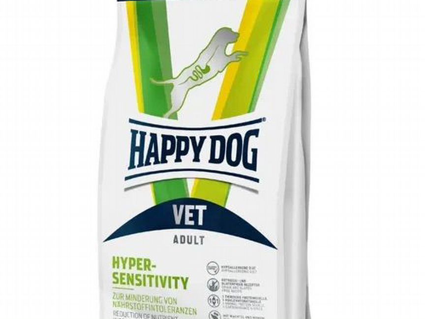 Happy Dog VET Diet Hypersensitivity (12 кг)