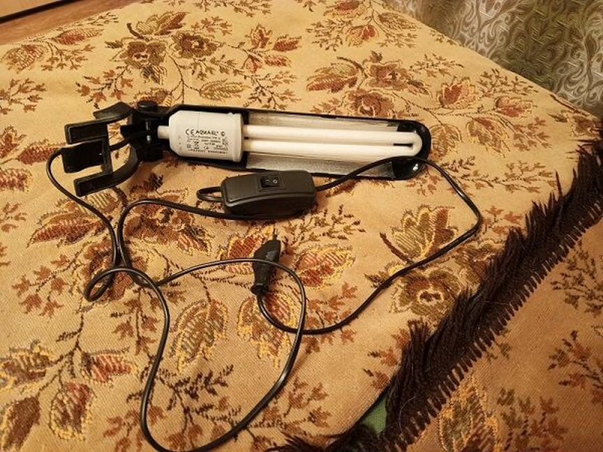 Светильник в сборе для аквариума Забронирован