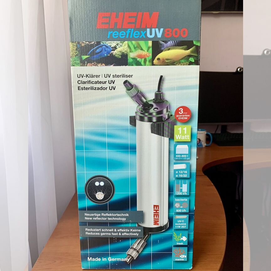 Уф-стерилизатор для воды