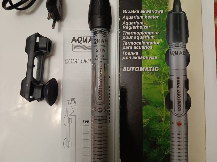 Обогреватель для аквариума 15-50л