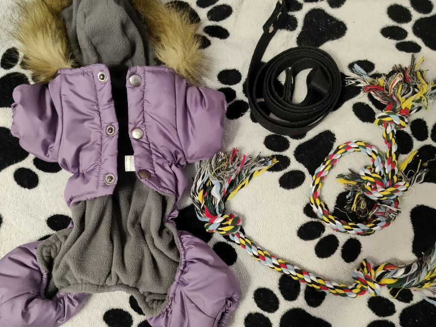 Комбинезон зимний для мини собак