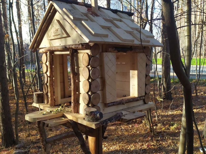 Бельчатник домик для белок и птиц