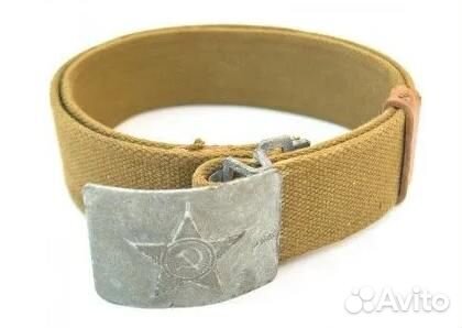 Ремень солдатский оригинальный брезентовый купить в Москве | Хобби и ...
