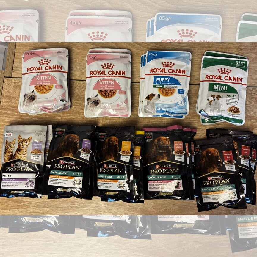 Влажный корм (лечебный) Royal Canine, Proplan