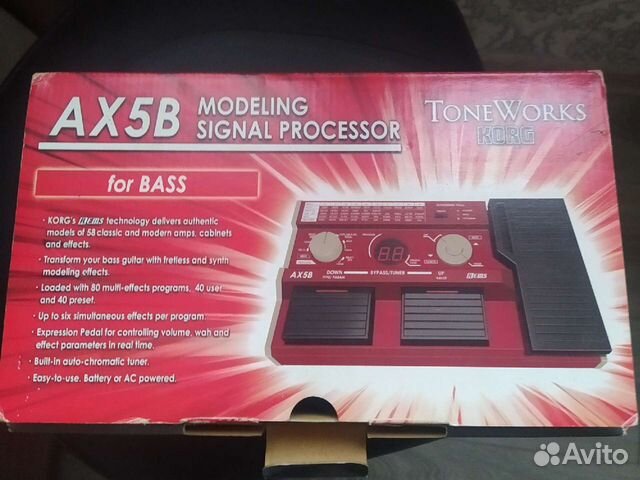 Процессор басовый korg AX5B купить в Ярославле | Хобби и отдых | Авито