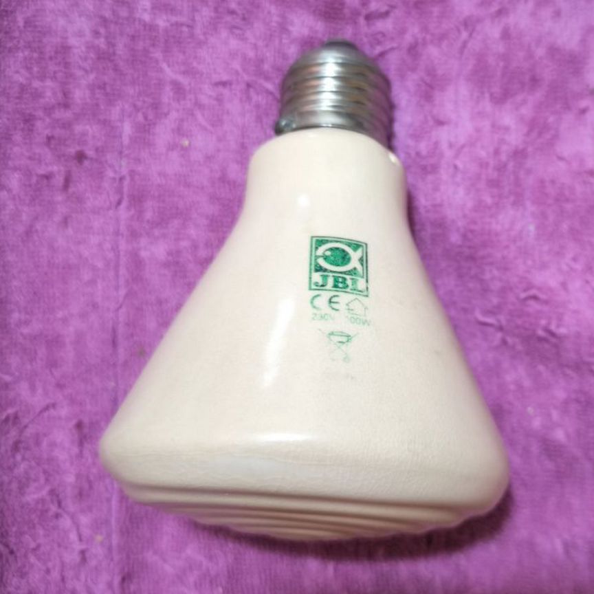 Ик нагреватель JBL - 100w, для террариумов