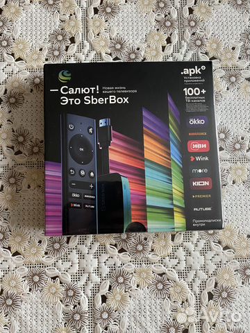 Тв приставка Сбербокс, SberBox купить в Москве | Электроника | Авито