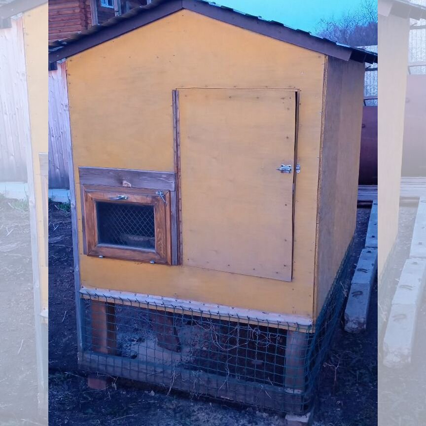 Курятник на 10 кур утепленный