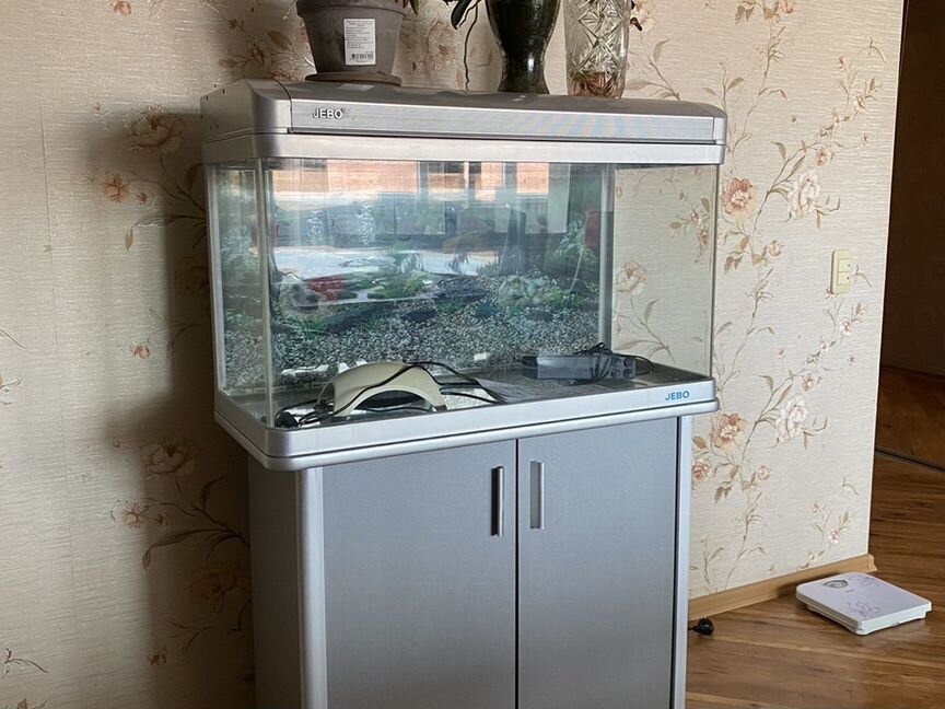 Аквариум Jebo R209 с тумбой 140 литров