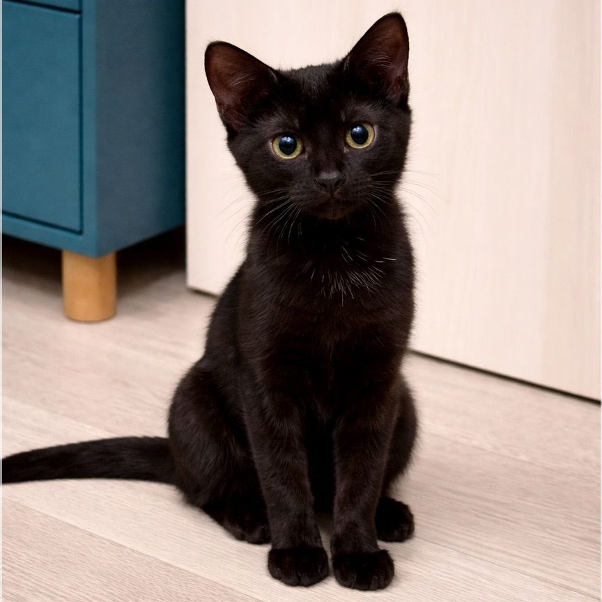 Бомбейский котёнок