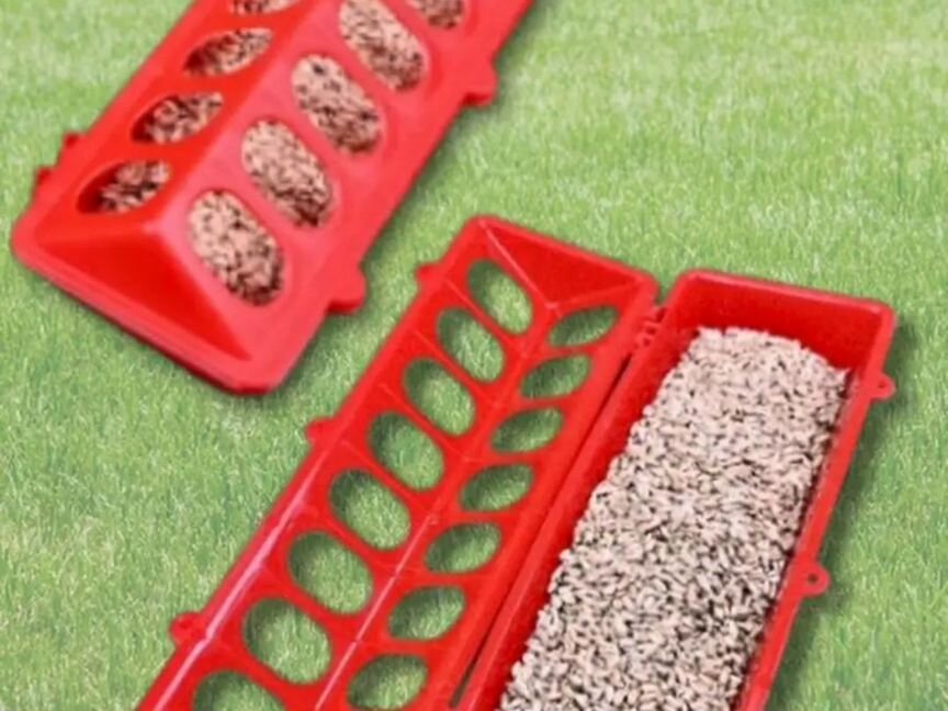 Кормушка для цыплят, перепелов