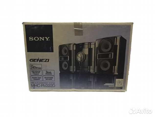 Музыкальный центр sony MHC-RV222D купить в Санкт-Петербурге ...