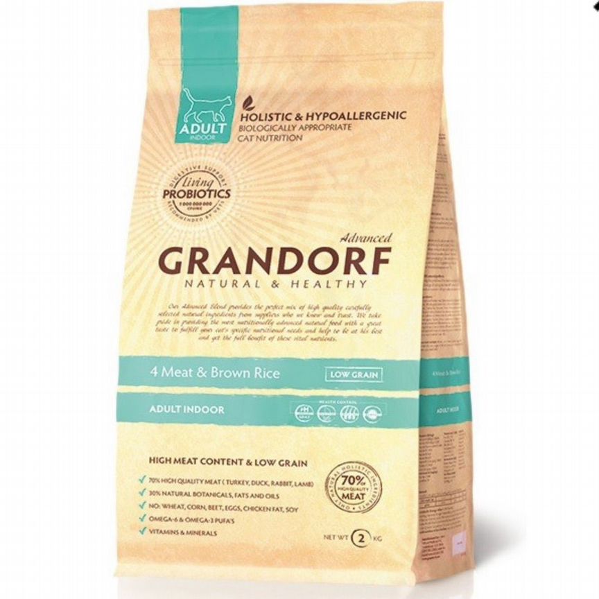 Корм для кошек Грандорф 4 мяса
