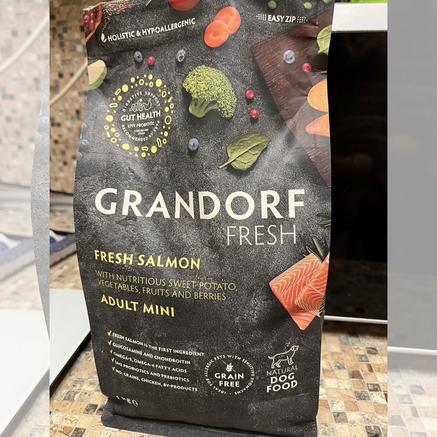 Grandorf fresh для собак мелких пород лосось