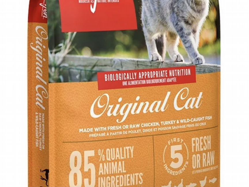 Корм для кошек Orijen original cat 5,4