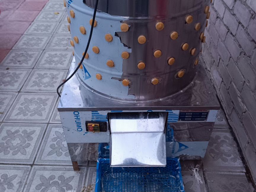 Перосъемная машина для бройлеров