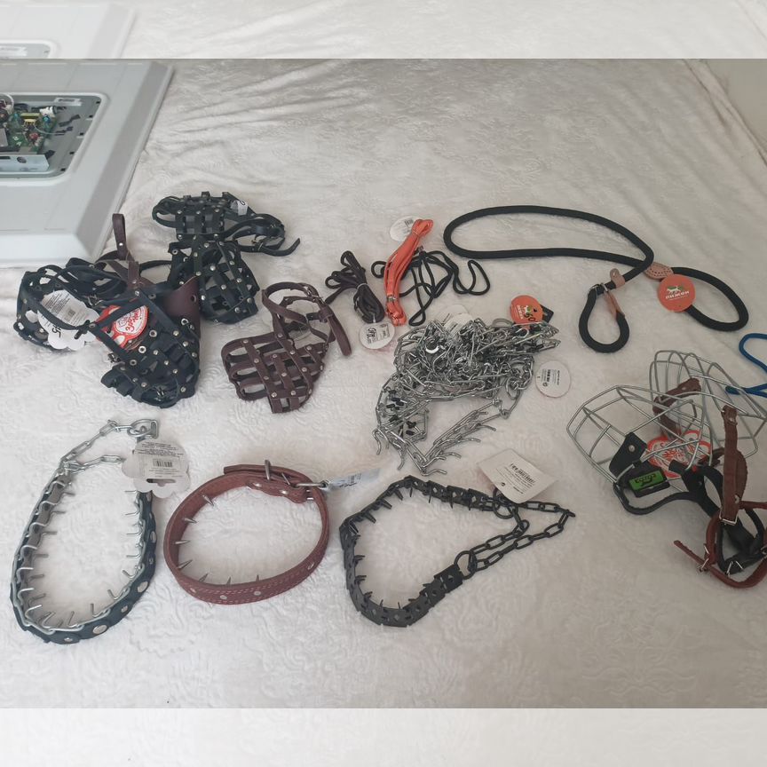 Намордники,ошейники для собак