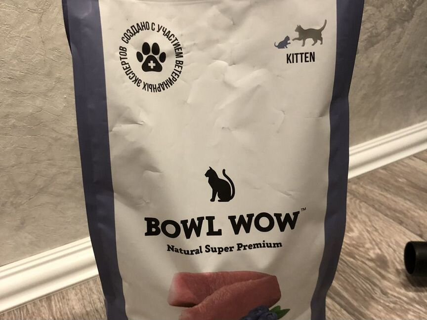 Сухой корм bowl WOW для котят 1,5 кг