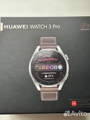 Смарт часы huawei watch 3 pro e-sim 48mm купить в Москве | Личные вещи ...
