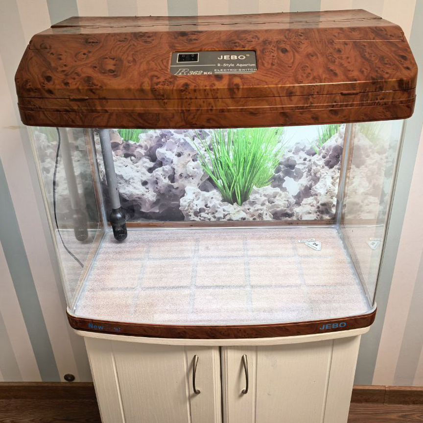 Аквариум с тумбой jebo 95 литров