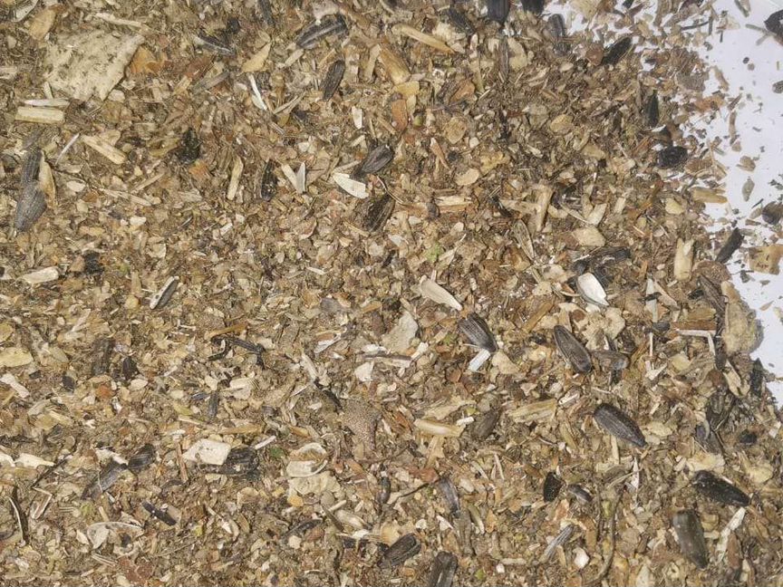 Отходы подсолнечника