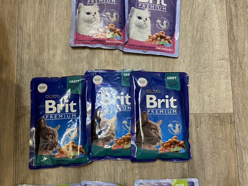 Корм для кошек brit