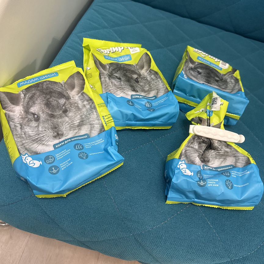 Корм для шиншилл