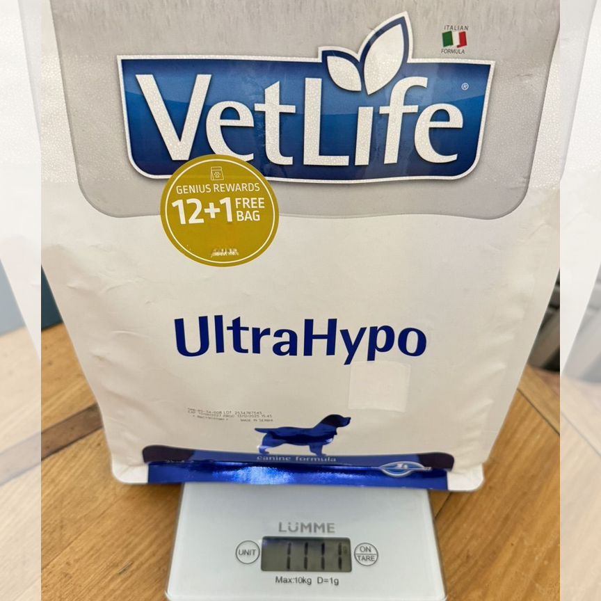 Корм для собак farmina vet life ultrahypo