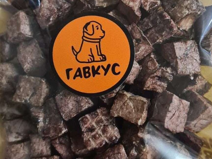 Легкое говяжье сушеное для собак