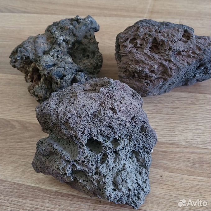 Лавовый камень для аквариума